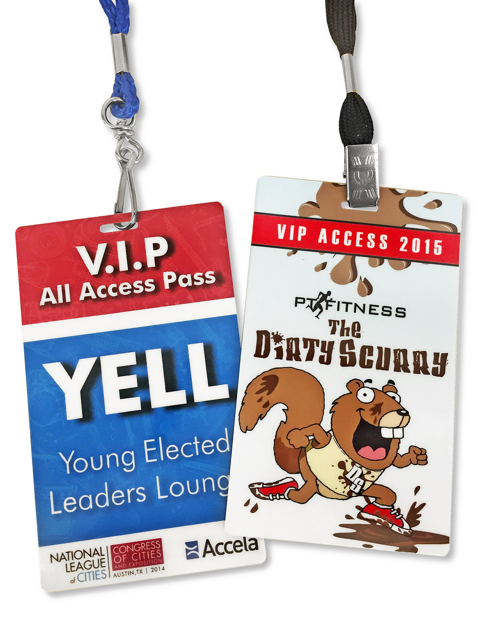 Plastic Credential Cards - 4.25" x 2.75" | Kenny Products