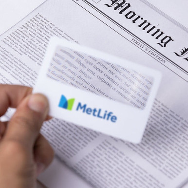 Portable Magnifier Wallet Card - Kenny Products