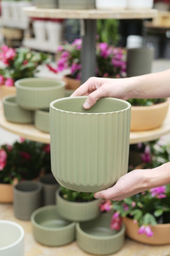7" Beam Pot in Green - Tonkadale