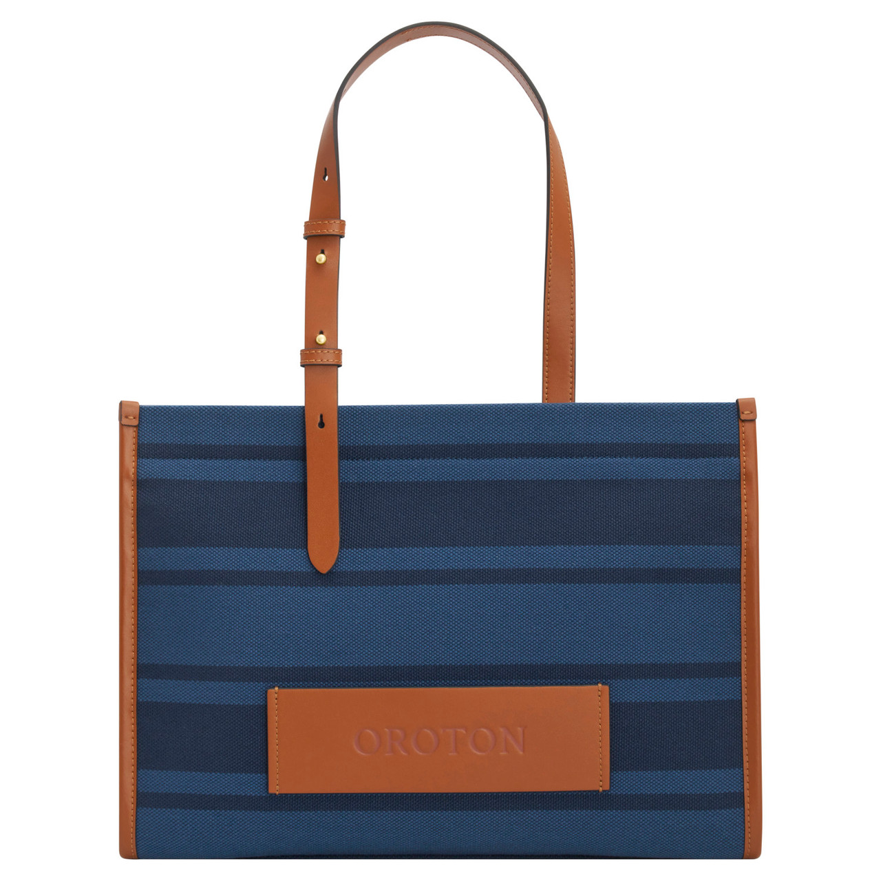 SASHA MEDIUM TOTE - PRUSSIAN BLUE MIX | Oroton
