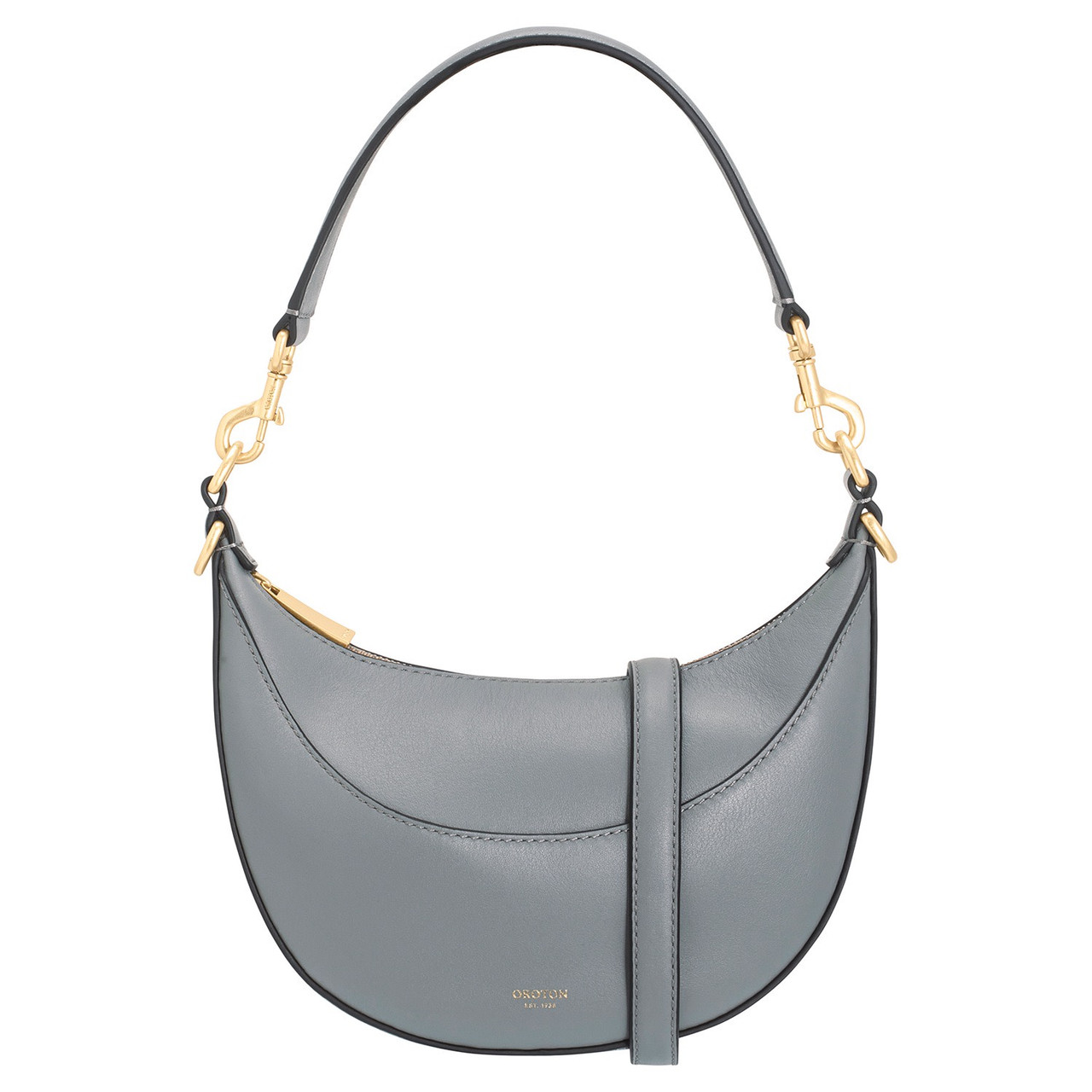 FLORENCE SMALL SHOULDER BAG - Grey Flannel | Oroton