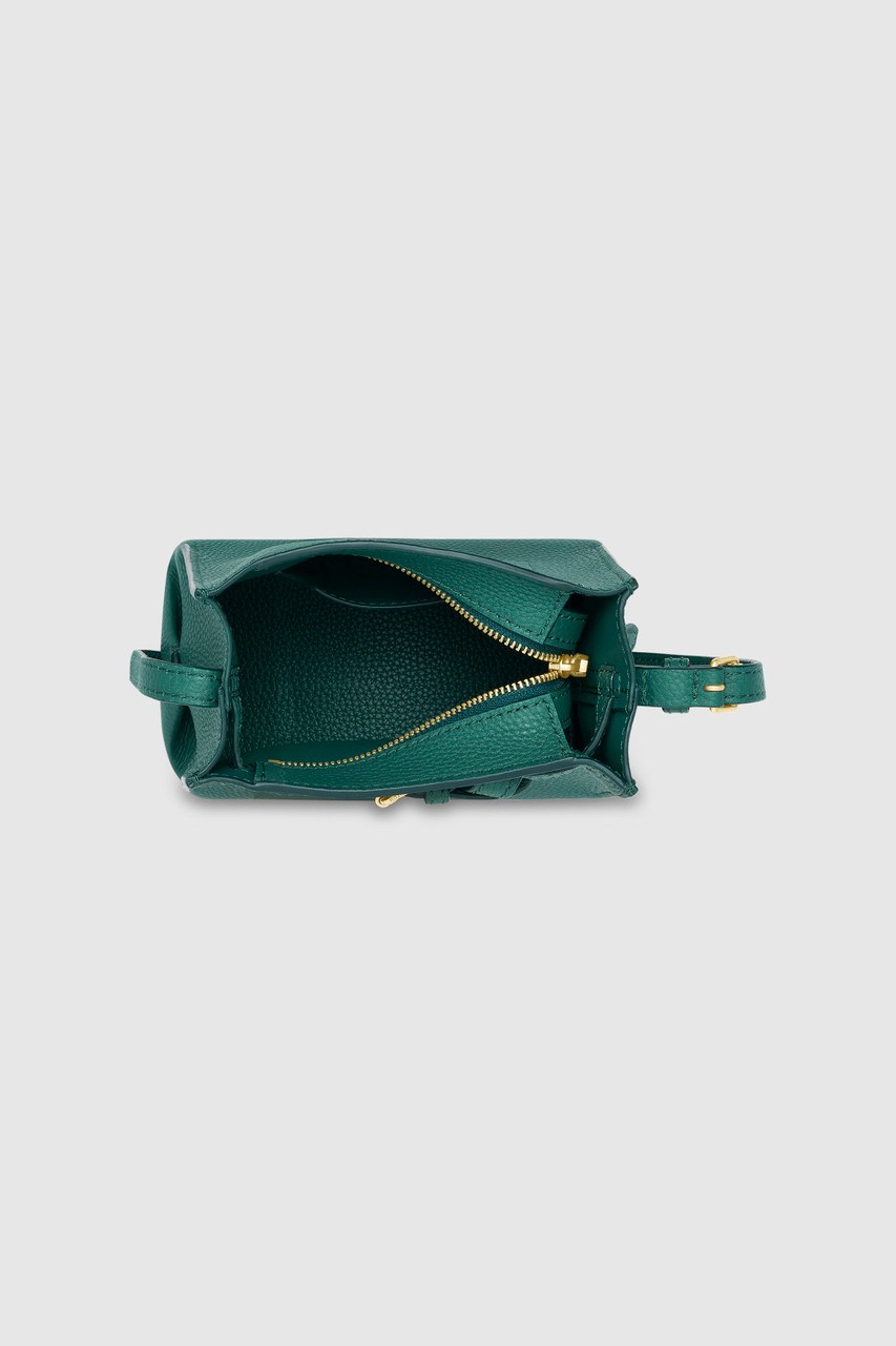 Margot Tiny Bucket Bag - Studio Green | Oroton