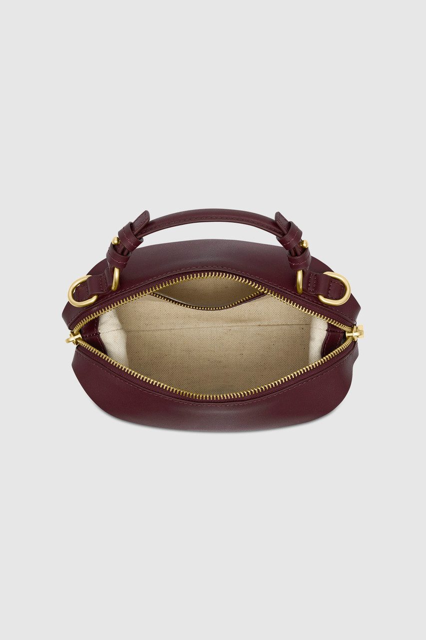 MICA MINI BOWLER - Currant | Oroton