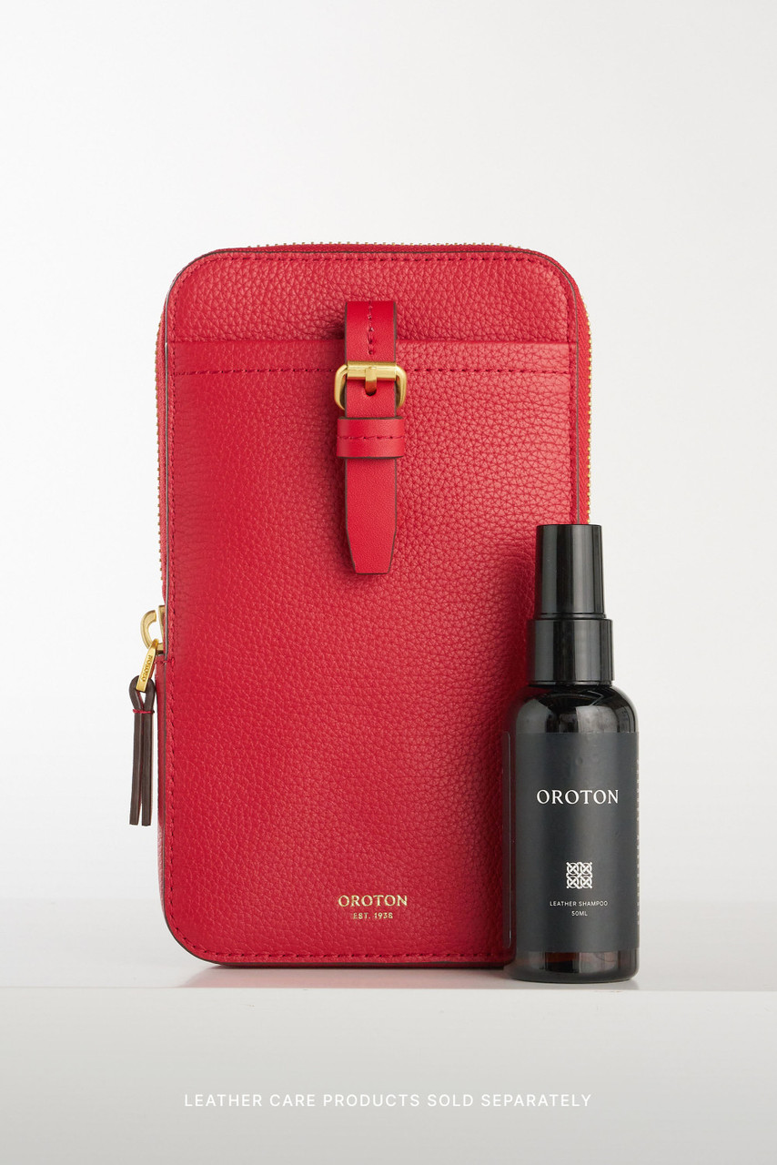 DYLAN PHONE CROSSBODY - Dark Ruby | Accessories