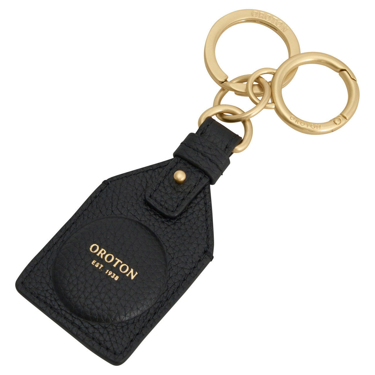 Eve 4CC Pouch & Airtag Keyring Gift Set - Black | Oroton