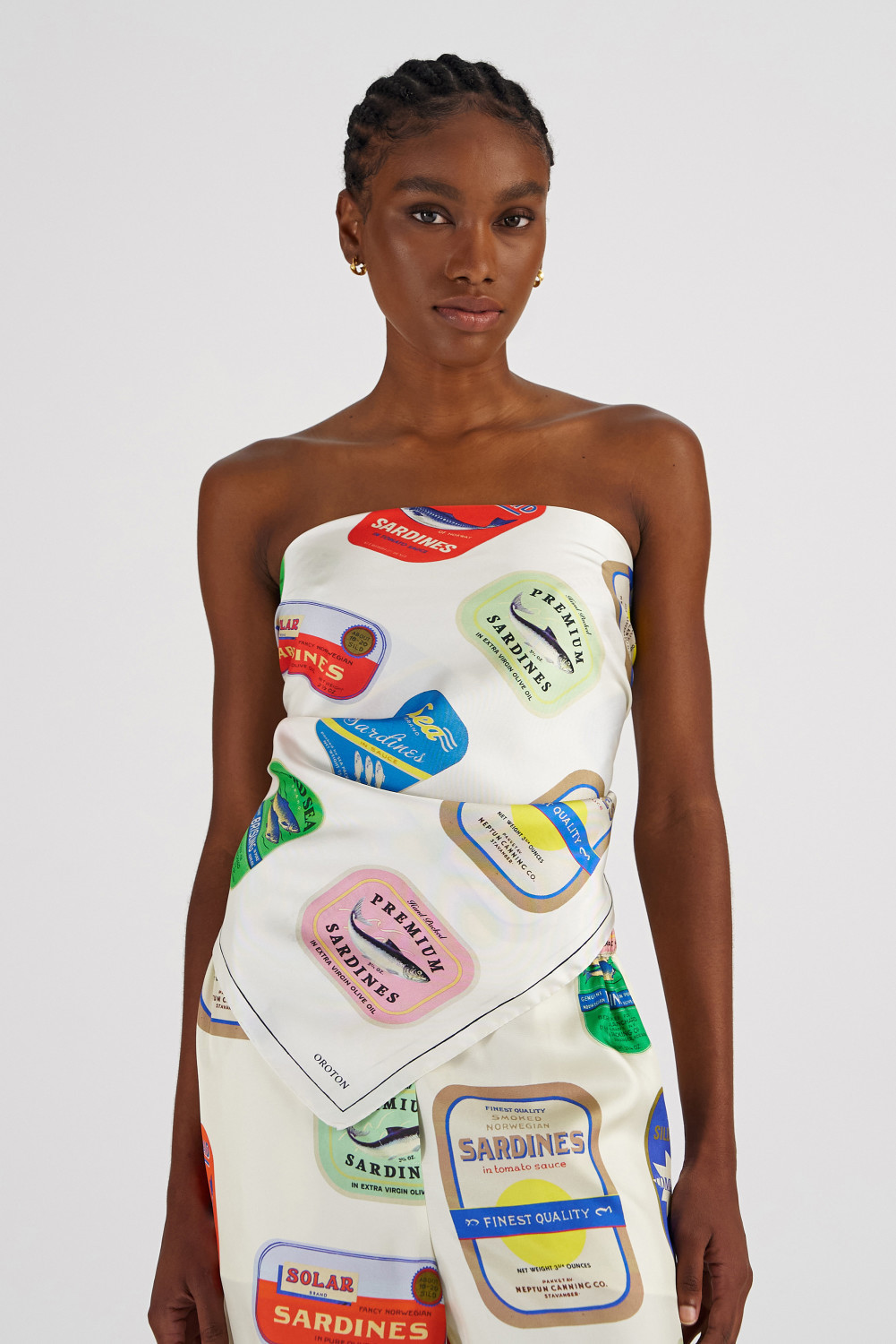 Sardinia Silk Scarf - Multi | Oroton