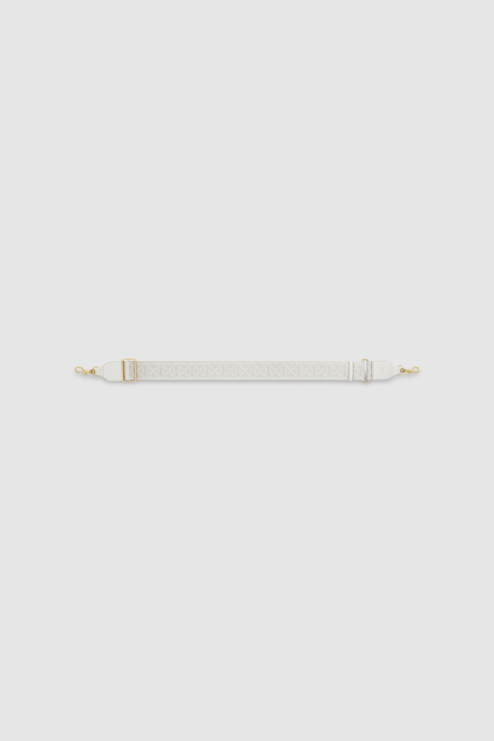 Logo Webbing Bag Strap - Clotted Cream | Oroton