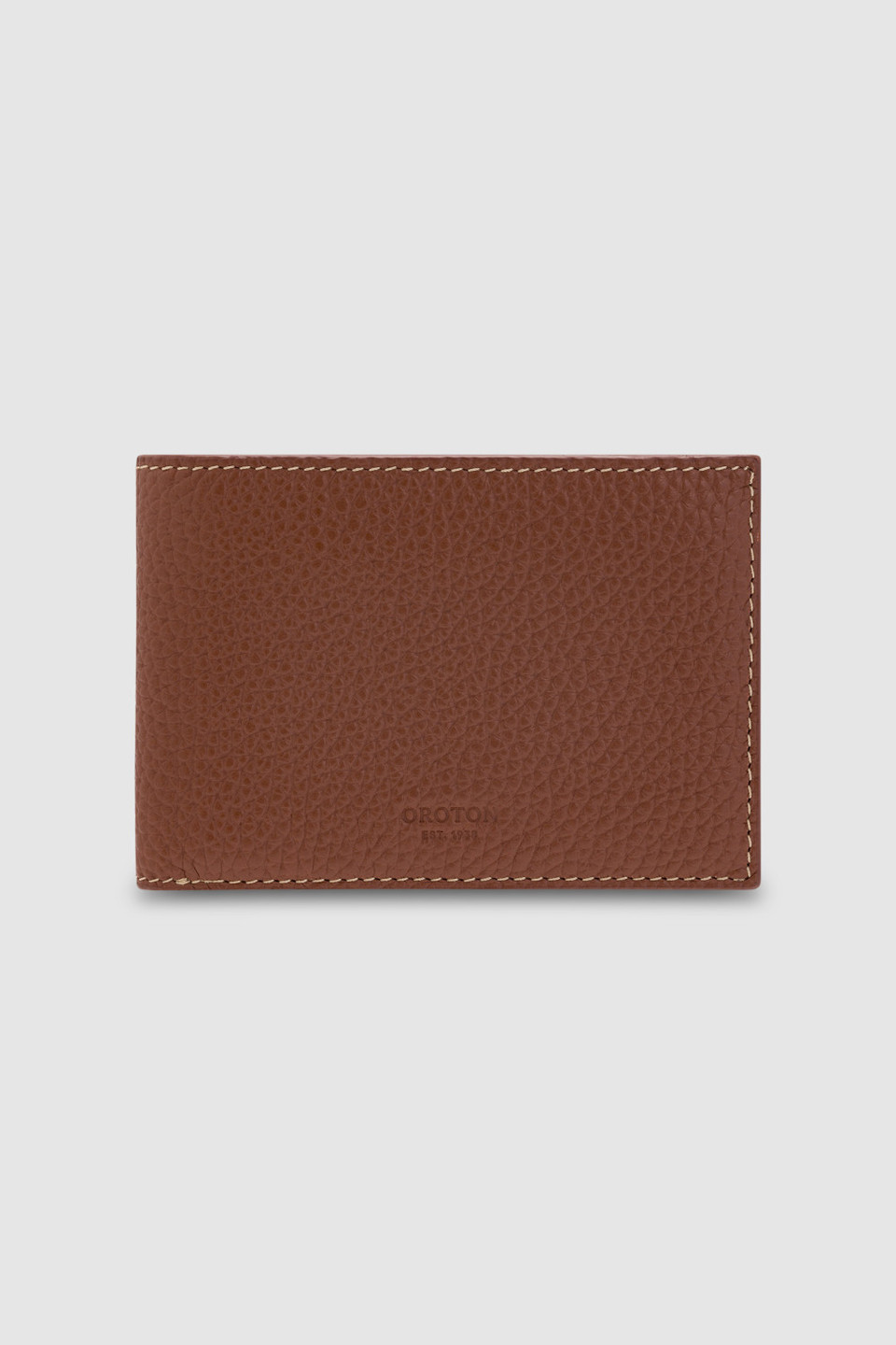 Marcus 12 Card Wallet - Dark Whiskey | Oroton