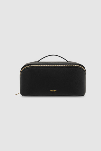 Fife Medium Beauty Case - Black | Oroton