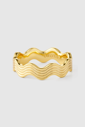 Ric Rac Ring - Gold | Oroton