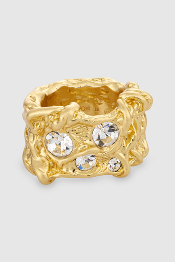 BREE RING - Worn Gold | Oroton