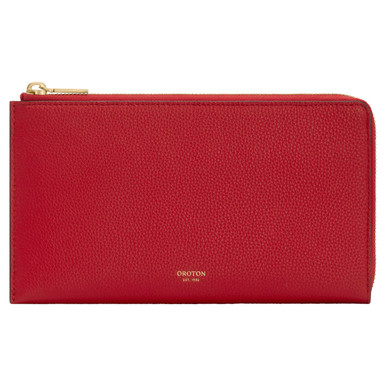Eve Travel Wallet - DARK RUBY | Oroton