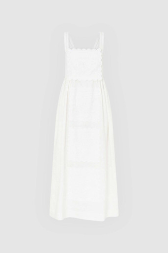 Handkerchief Sundress - Antique White | Oroton