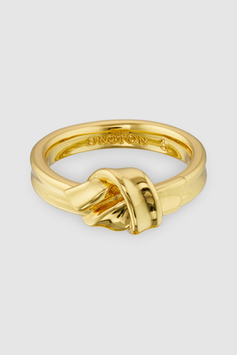 ADA RING - SHINY GOLD | Oroton