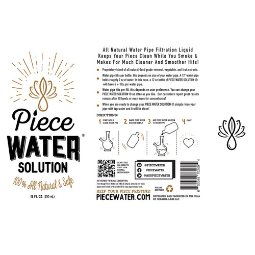 3 Bottles Piece Water Solution