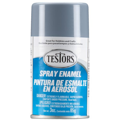 Semi Gloss Gray Spray Primer Testors