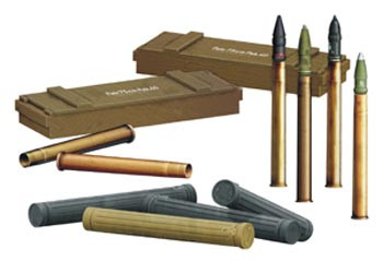 Pak 40 7.5cm Ammunition & Accessory Set 1-35 AFV Club