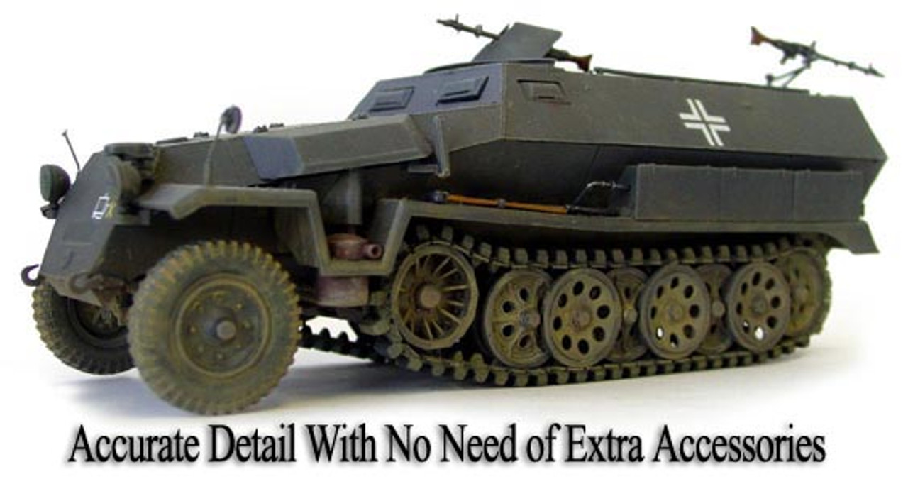Sdkfz 2511 Ausf C Halftrack 1 35 Afv Club