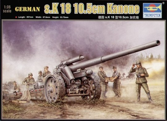 S.10cm K18 Field Howitzer German 1/35 Trumpeter