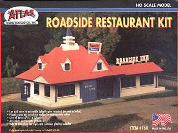 Roadside Restaurant Kit HO Scale Atlas Trains