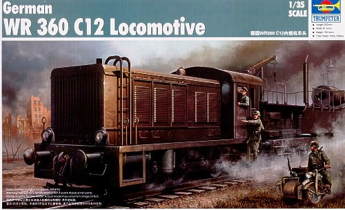 German WR360 C12 Armored Locomotive 1/35 Trumpeter