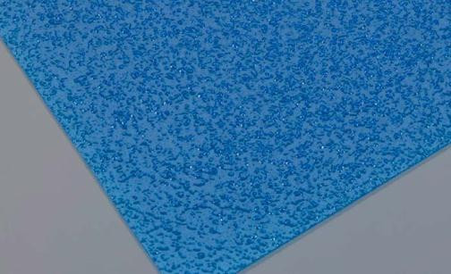 Agitated/Shallow Blue Water Plastic Pattern Sheet Plastruct Supplies