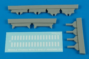 1/32 USAF Missile Maintenance Stands w/V-Shelf Assembly 1/32 Aerobonus