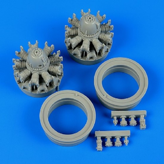 PV1 Ventura Engines for RVL 1/48 Quickboost