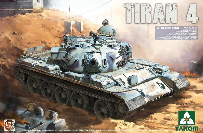 Israeli Defense Force Tiran 4 Medium Tank 1/35 Takom