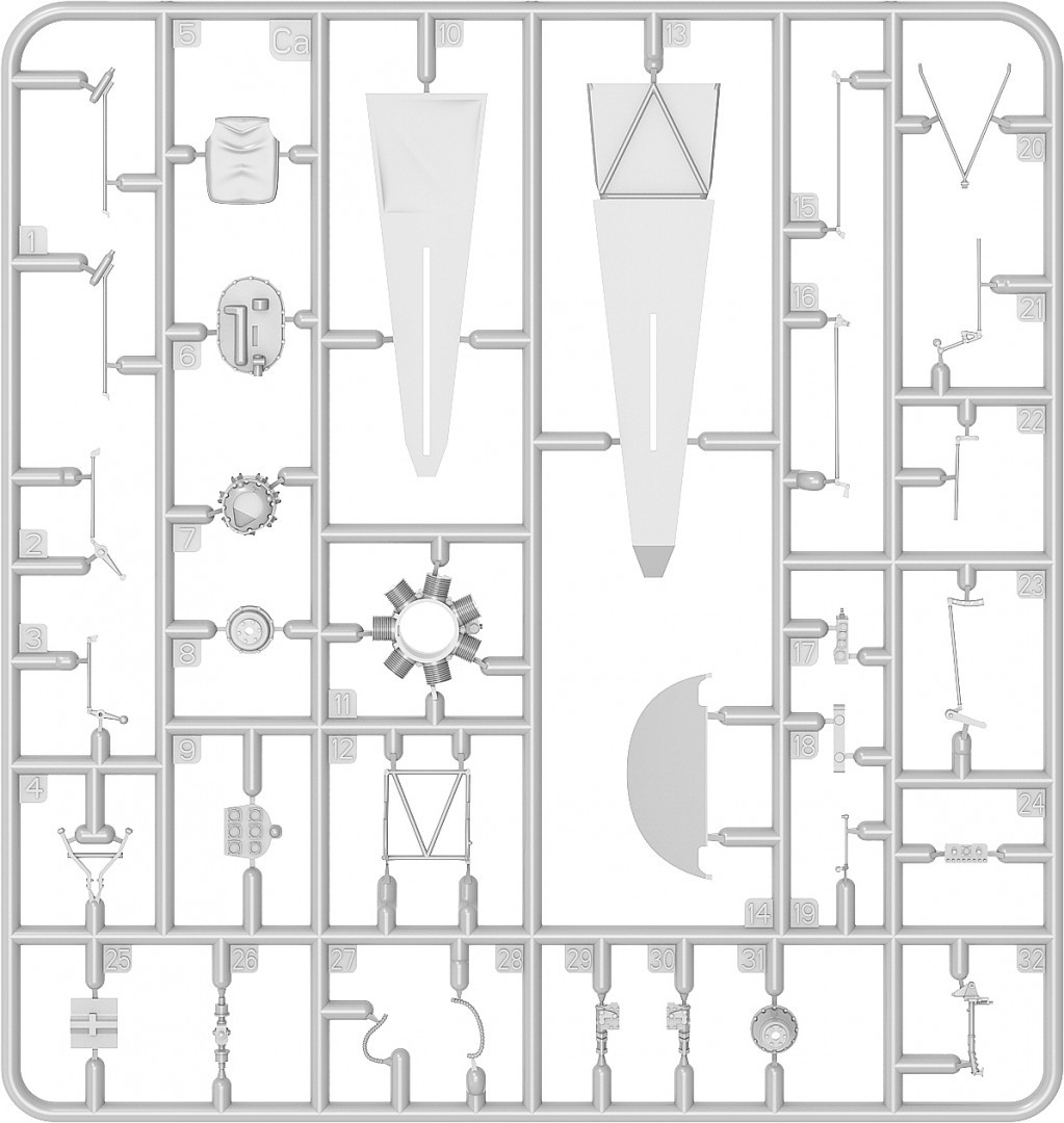 Flettner FL282 V6 Kolibri (Hummingbird) Single-Seat Scout Helicopter 1/ ...