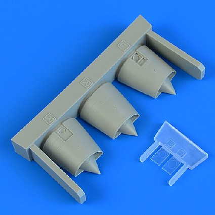 Mirage F1 Air Intakes w/Clear Part for SHY 1/72 Quickboost