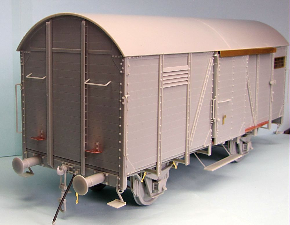 WWII German Gr 15t Boxcar 1/35 Thunder Model