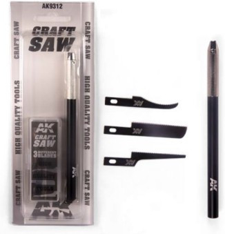 Craft Saw Set w/3 Blades AK Interactive