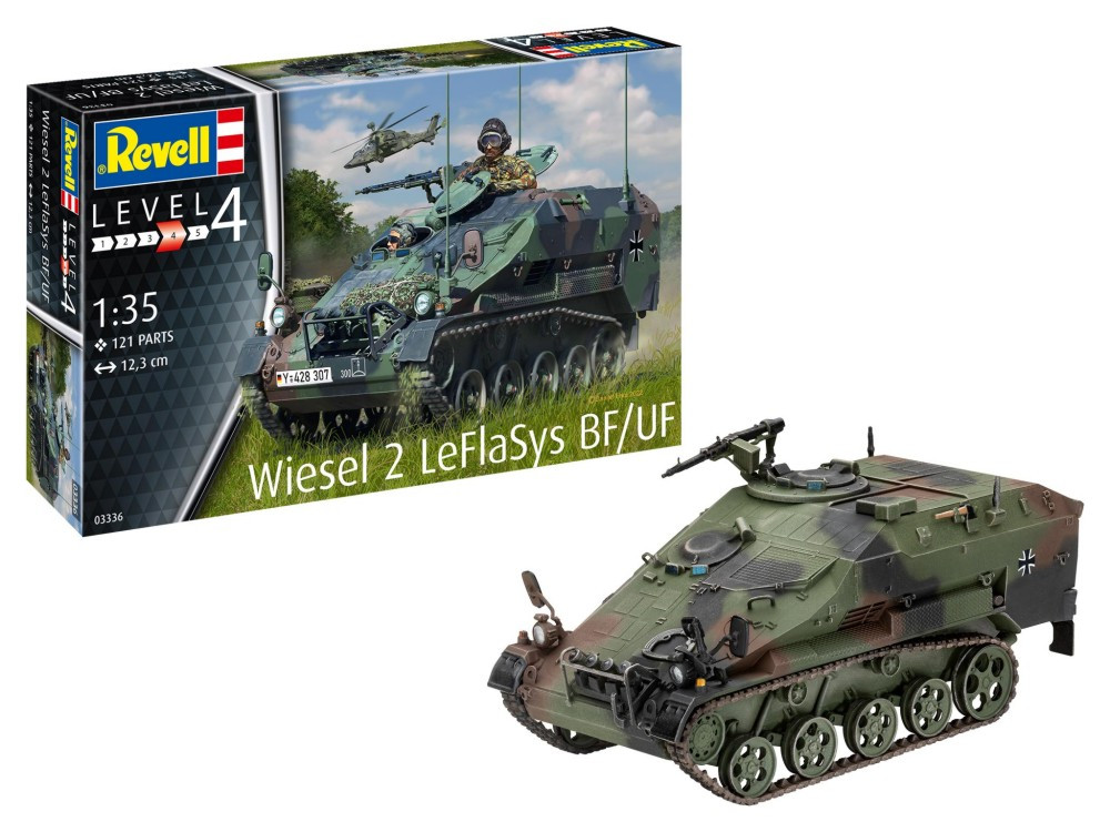Wiesel 2 LeGFlaSys BF/UF Recon Armored Vehicle 1/35 Revell Germany