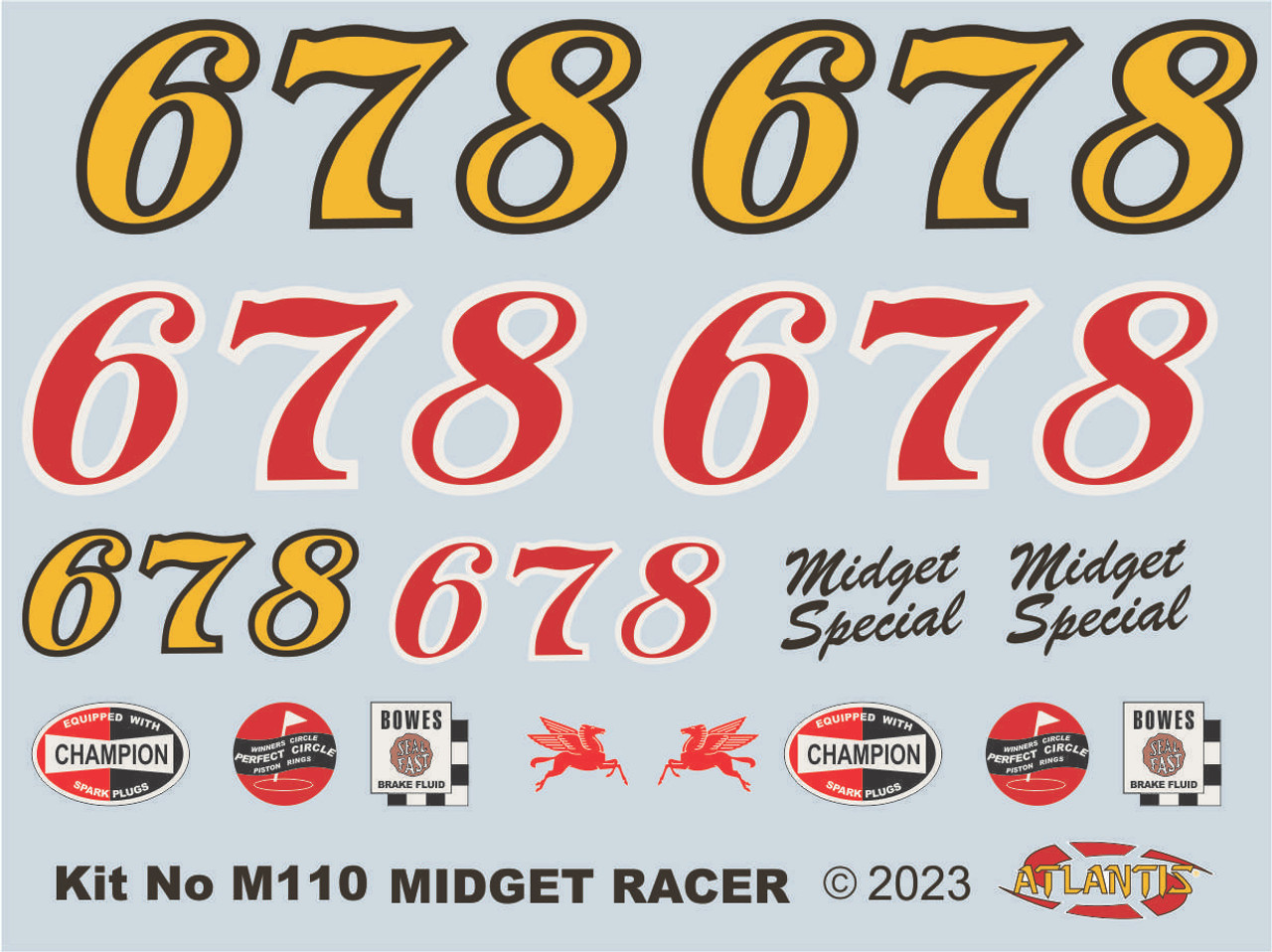 Midget Racer 1/20 Atlantis Models