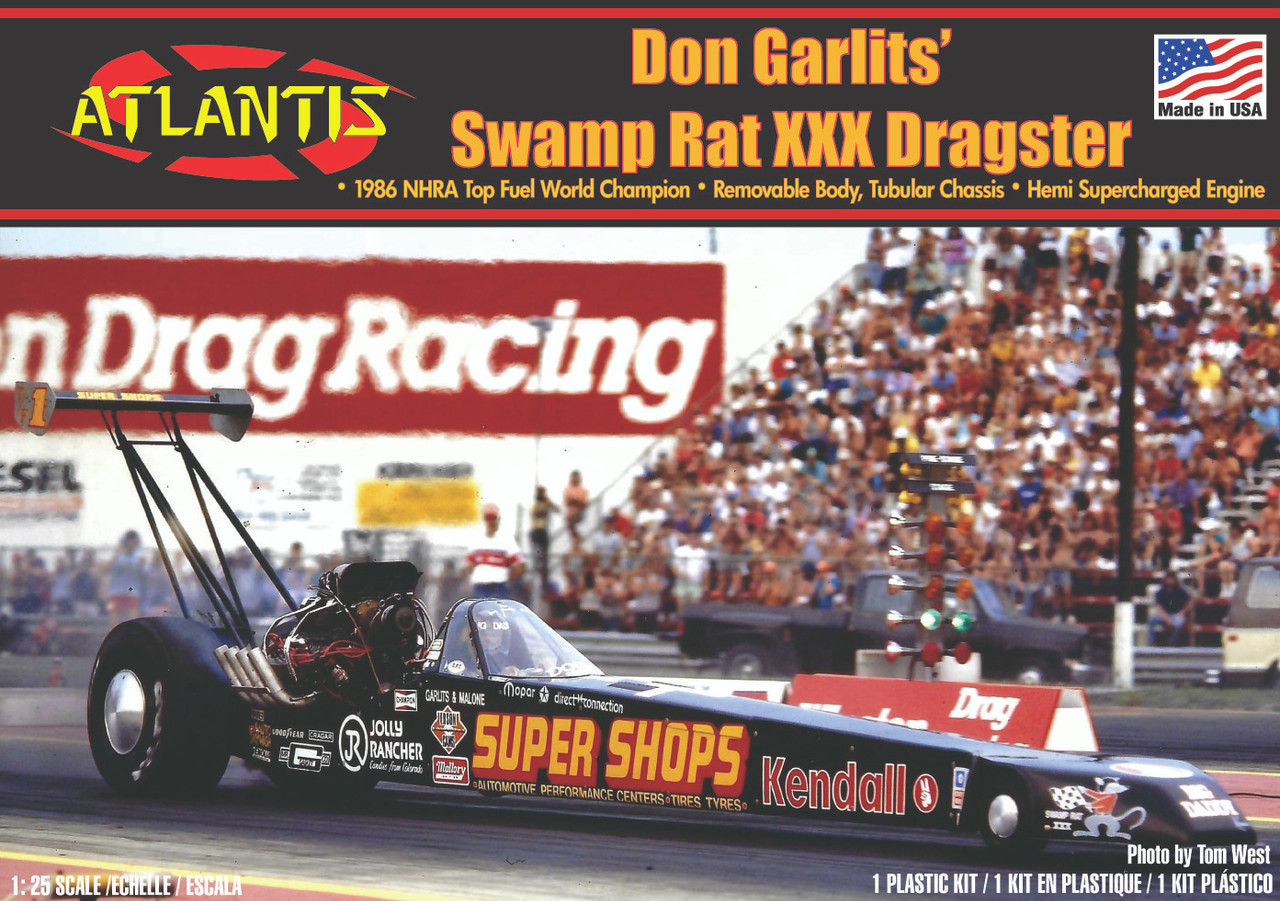 Don Garlits Swamp Rat XXX Dragster 1/25 Atlantis Models