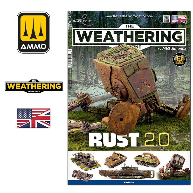 The Weathering Magazine Issue 38: Rust 2.0 by AMMO by Mig Jimenez
