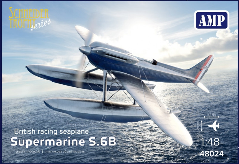 Supermarine S6B British Racing Seaplane 1/48 Amp Kits