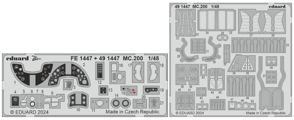 MC.200 for ITA (Painted) 1/48 Eduard