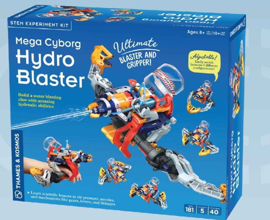 Mega Cyborg Hydro Blaster STEM Experiment Kit Thames & Kosmos