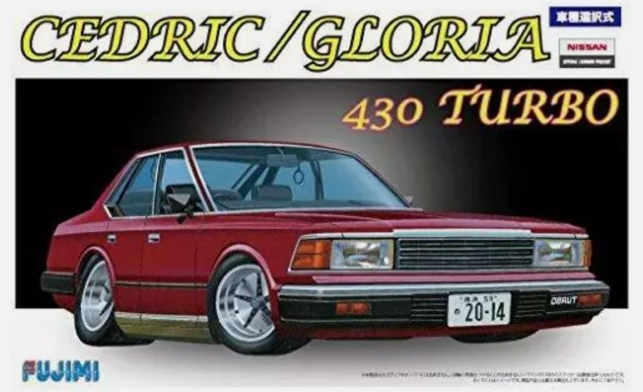 Nissan Cedric/Gloria 430 Turbo 4-Door Car 1/24 Fujimi