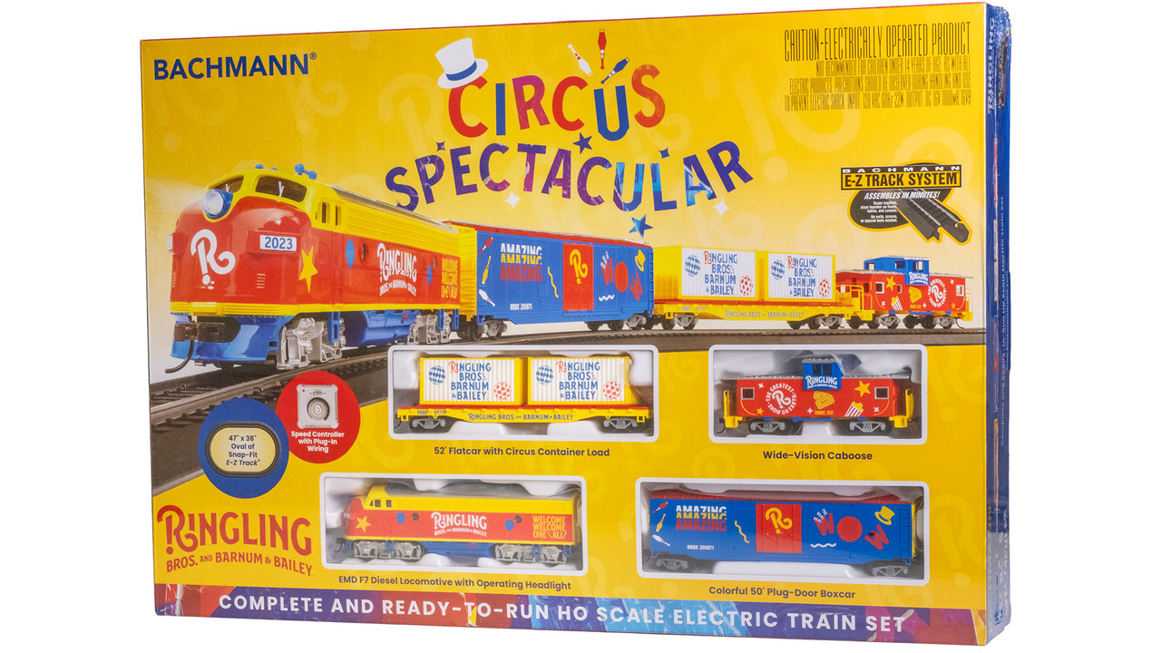 Ringling Bros Circus Train Set