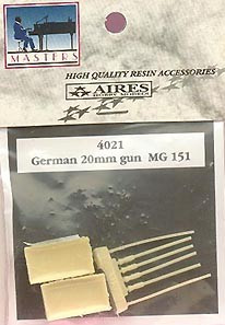 German 20mm MG151 Machine Gun 1/32 Aires