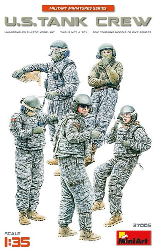 USMC Tank Crew (5) 1/35 Miniart Models