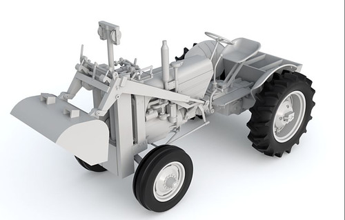 WWII US Military Front End Loader 1/35 Thunder Model