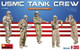 USMC Tank Crew (5) 1/35 Miniart Models