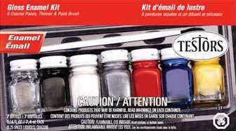 Gloss Enamel Kit (6)Testors