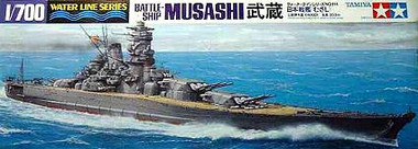 Musashi Battleship 1/700 Tamiya