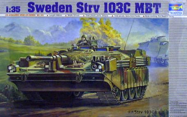 Swedish S-Tank STRV 103C 1/35 Trumpeter