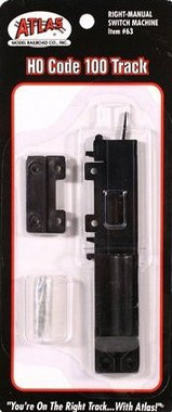 Manual Switch Machine Right HO Scale Atlas Trains